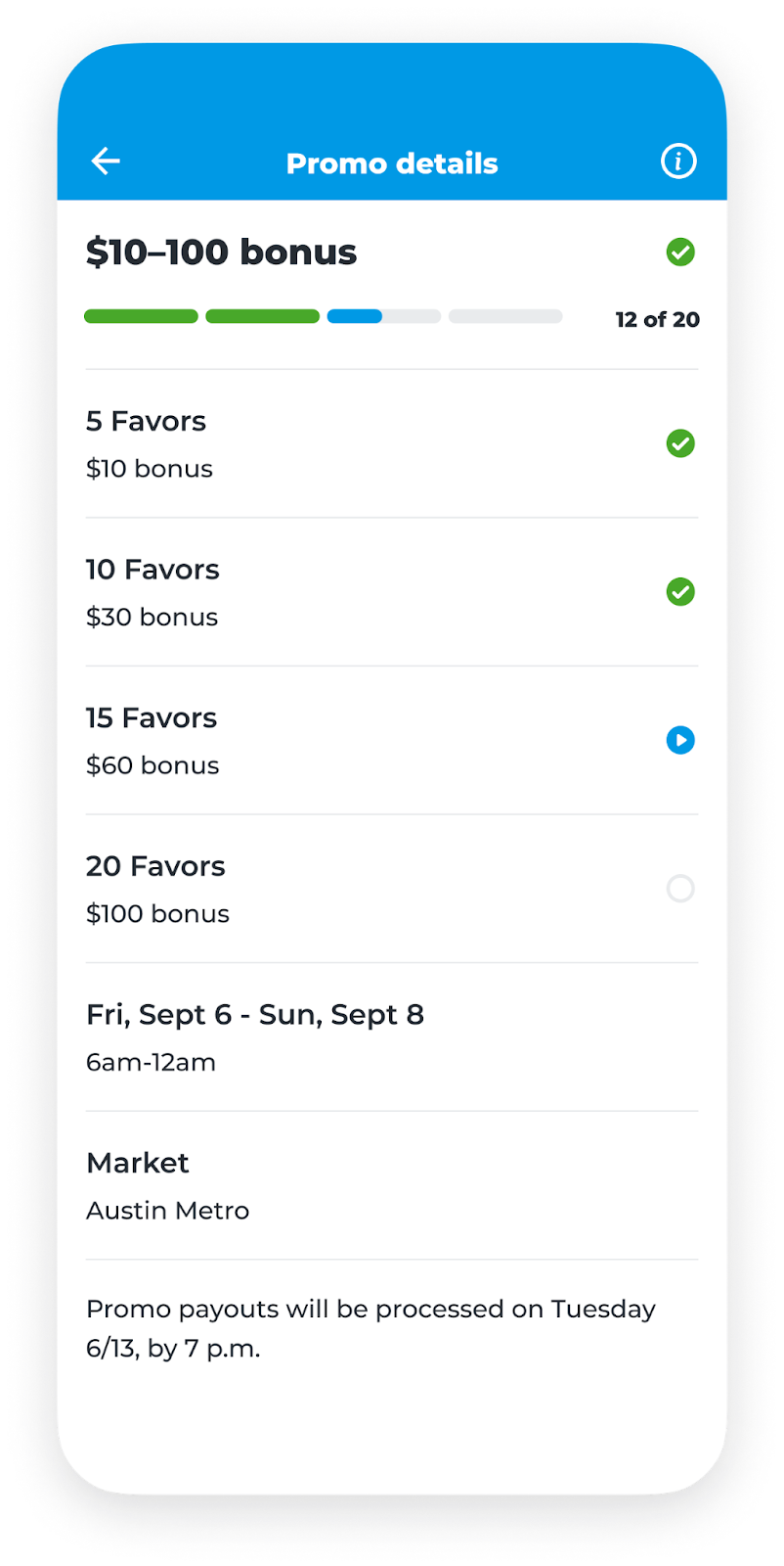 Runner Promos – Favor Runners